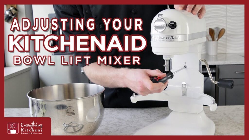 How to Adjust a Kitchenaid Mixer - Your Kitchen Solution